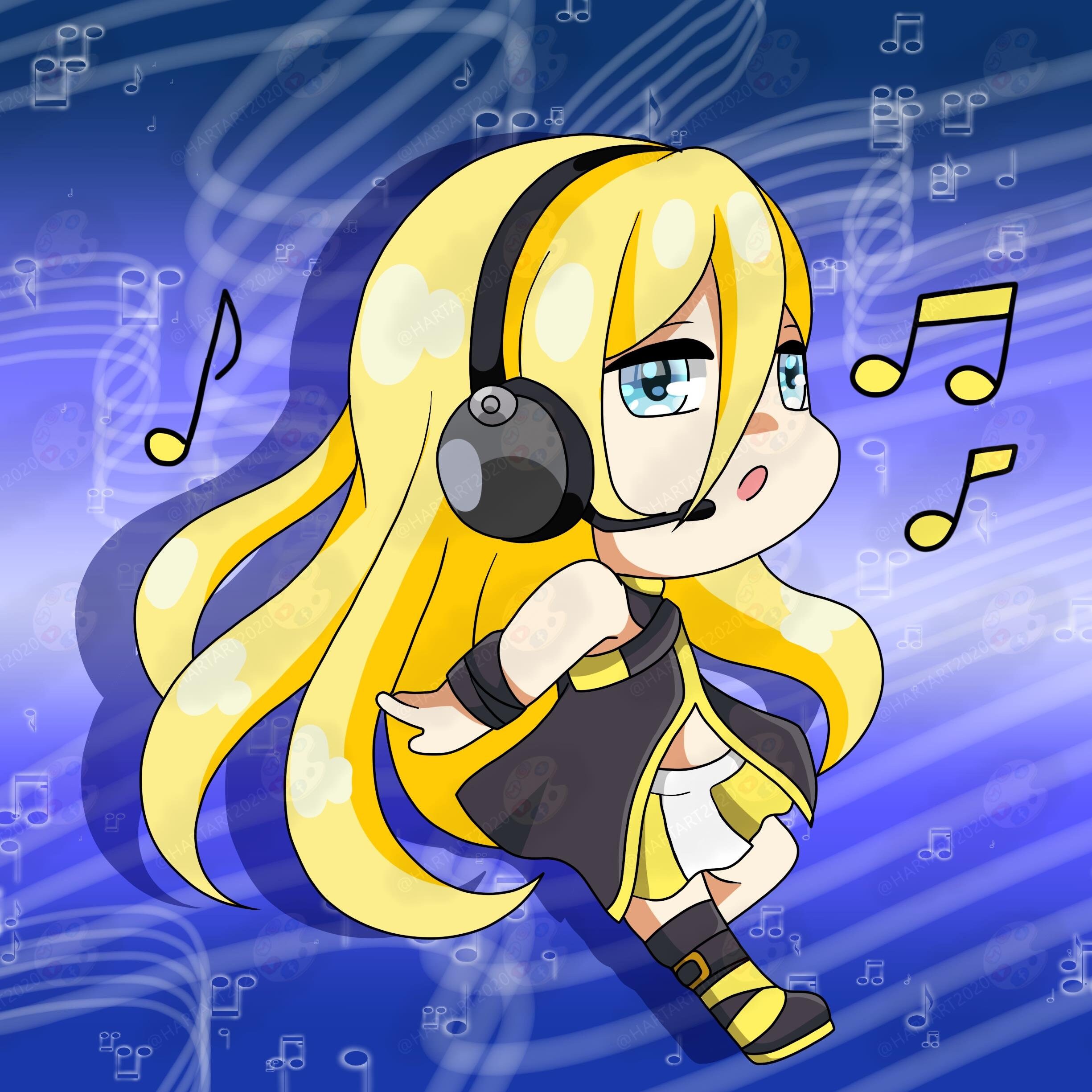 Vocaloid Hatsune Miku Pack 001 Chibis - Etsy