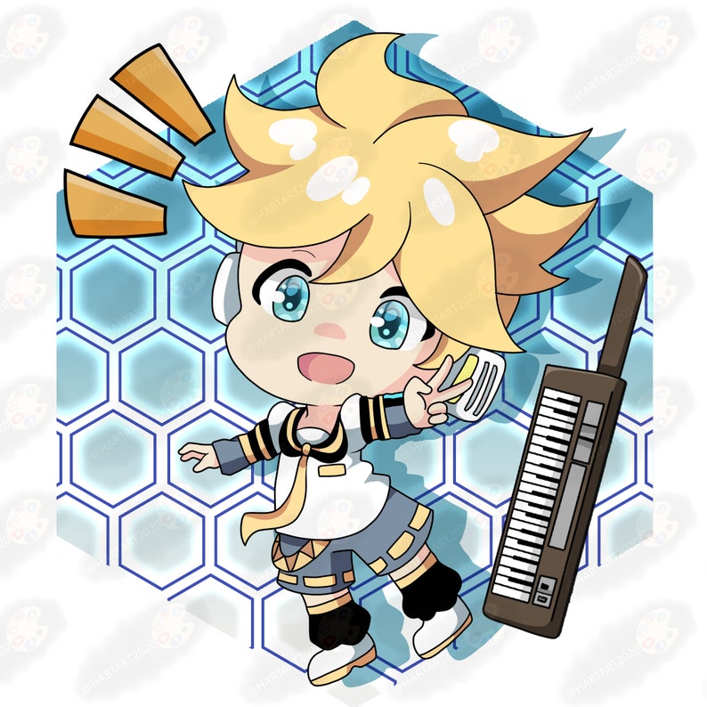 Vocaloid Hatsune Miku Pack 001 Chibis - Etsy