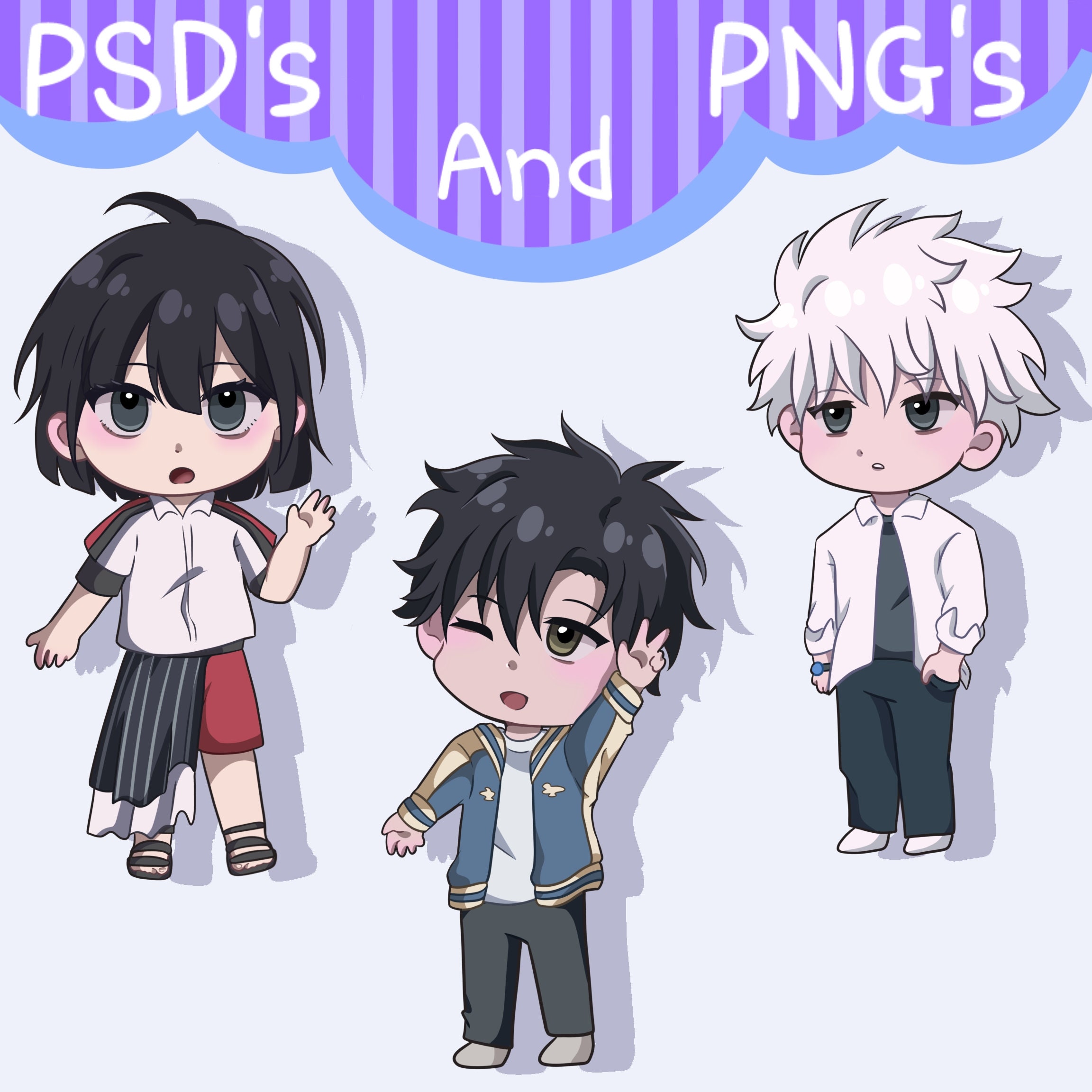 Link Click - Pack 001 - Chibis - Etsy
