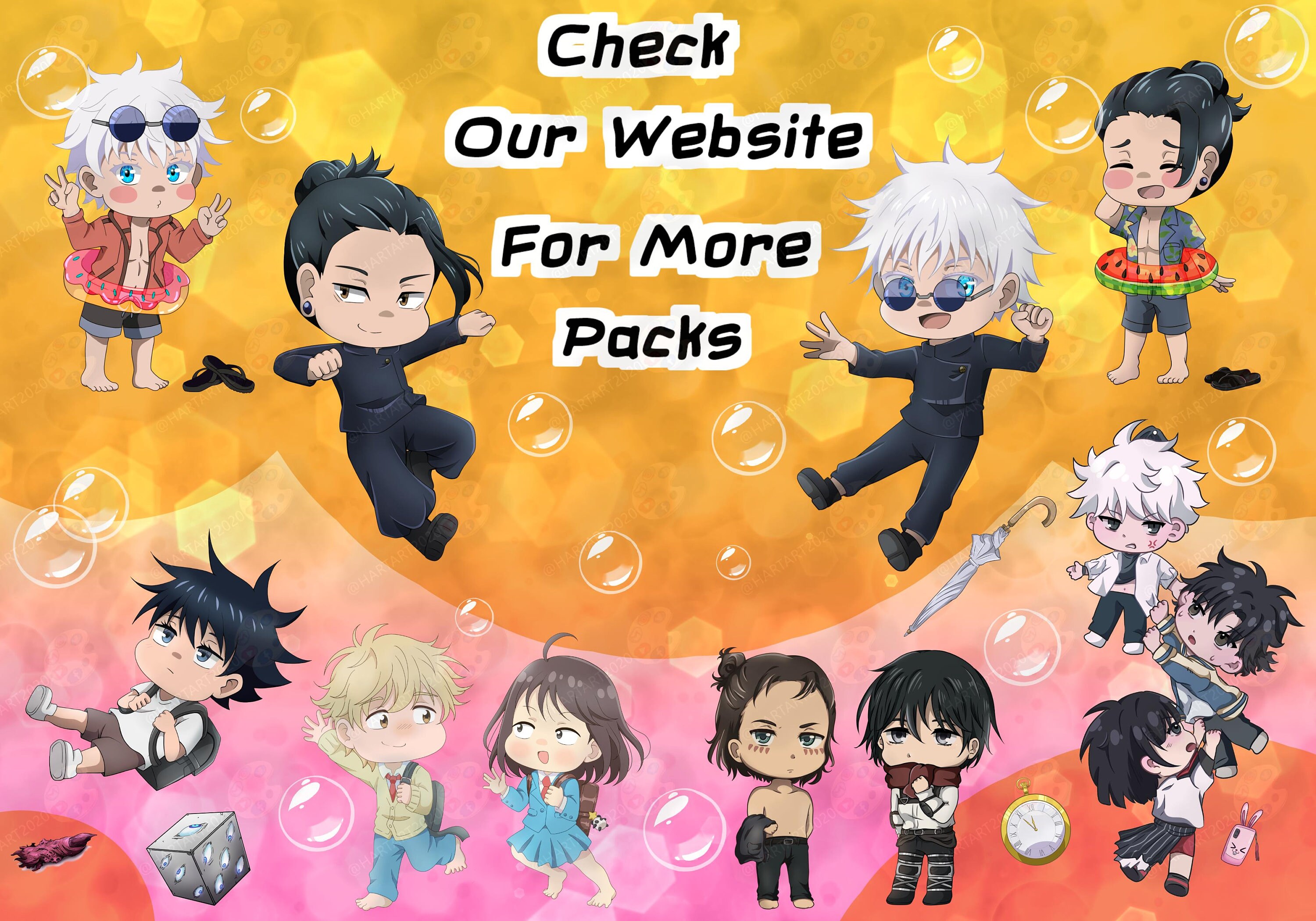 Vocaloid Hatsune Miku Pack 002 Chibis - Etsy