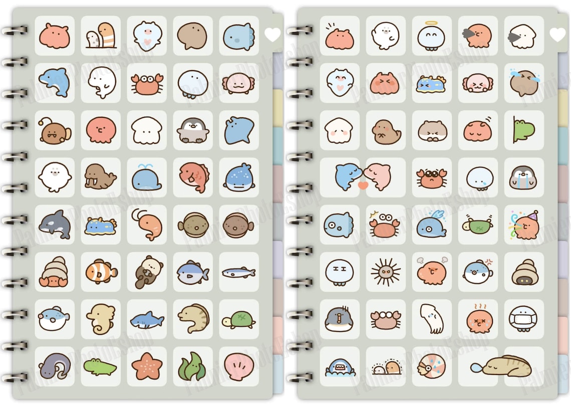 Digital Japanese Anime Cute Icon(part.3) Clipart/sticker/goodnotes ...