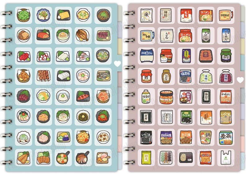Digital Supermarket/grocery Store Clip Art/sticker/goodnotes/scrapbook ...