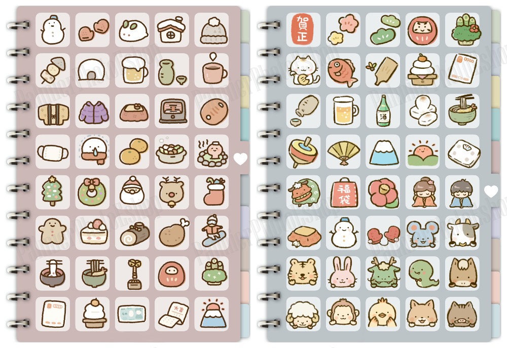 Digital Japanese Anime Cute Clip - Etsy