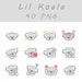 Digital Cute Softy Icons/emoji Cute Clip Art/sticker/goodnotes/planner ...