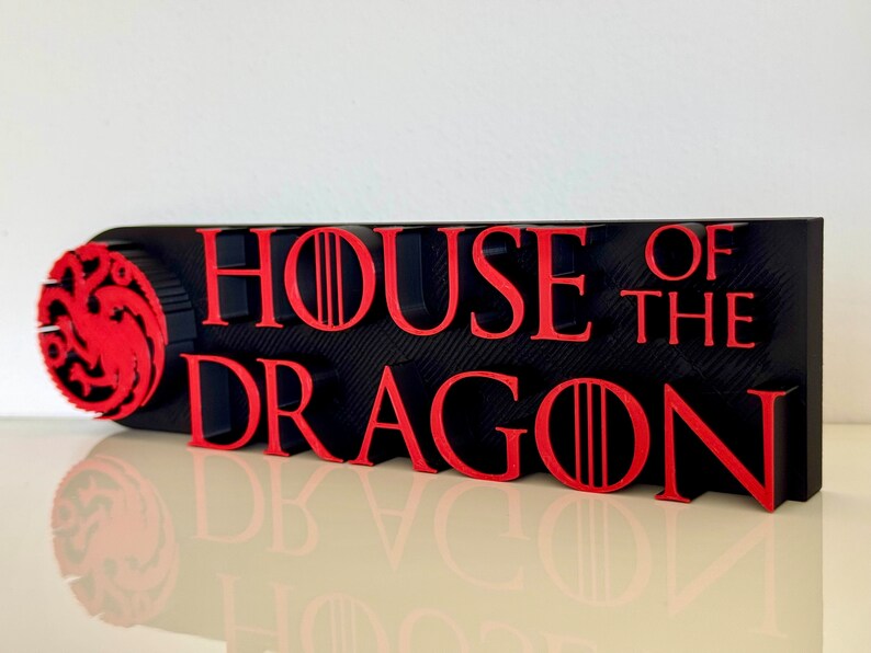 House of the Dragon, Targaryen House Decoration for Desk and ...