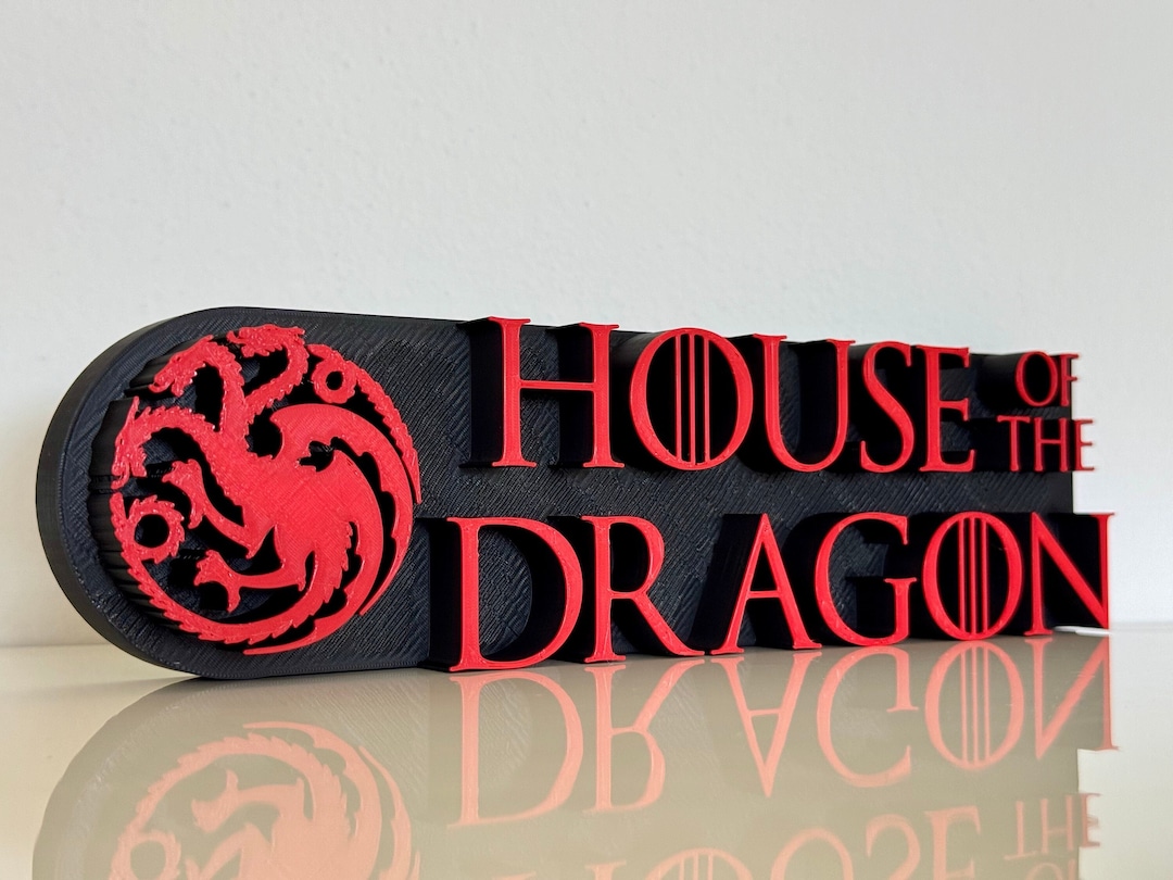 House of the Dragon, Targaryen House Decoration for Desk and ...