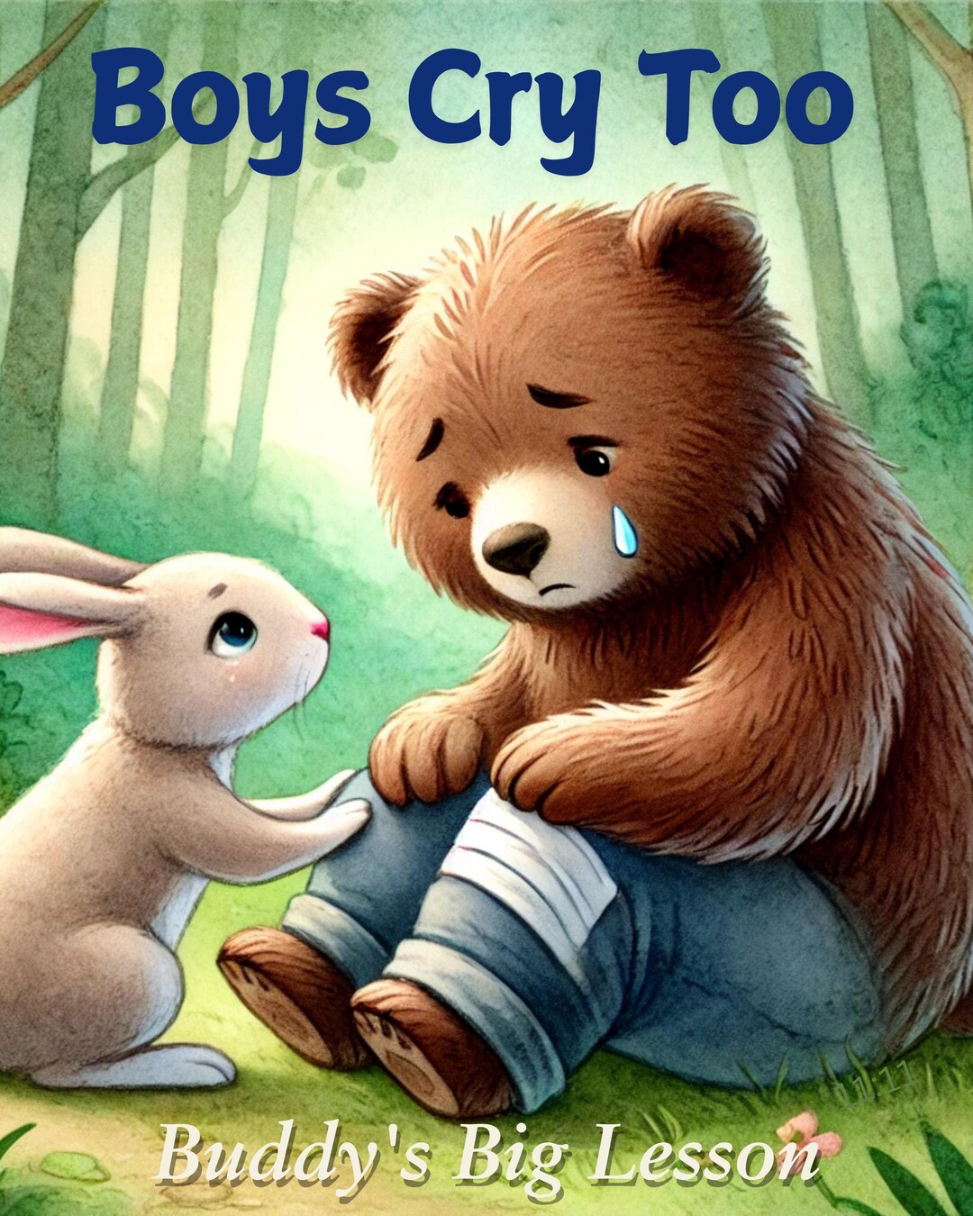 Boys Cry Too: Buddy’s Big Lesson – Children’s Book About Feelings ...
