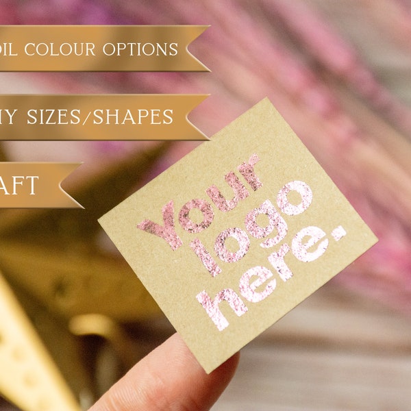 Kraft Stickers - Etsy