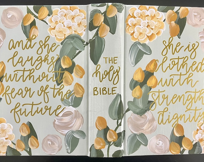 NEW Bible Cover ESV Journaling Study Bible Fits Bibles for Hard Cover ...