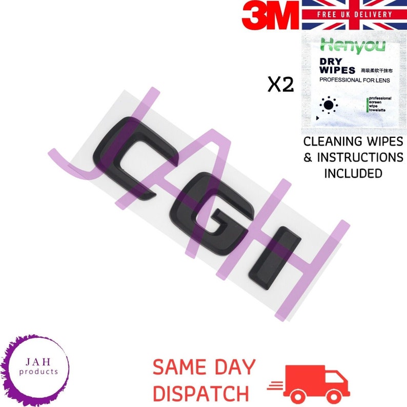 CGI Lettering Rear Boot Lid Trunk Badge Emblem for Mercedes - Etsy