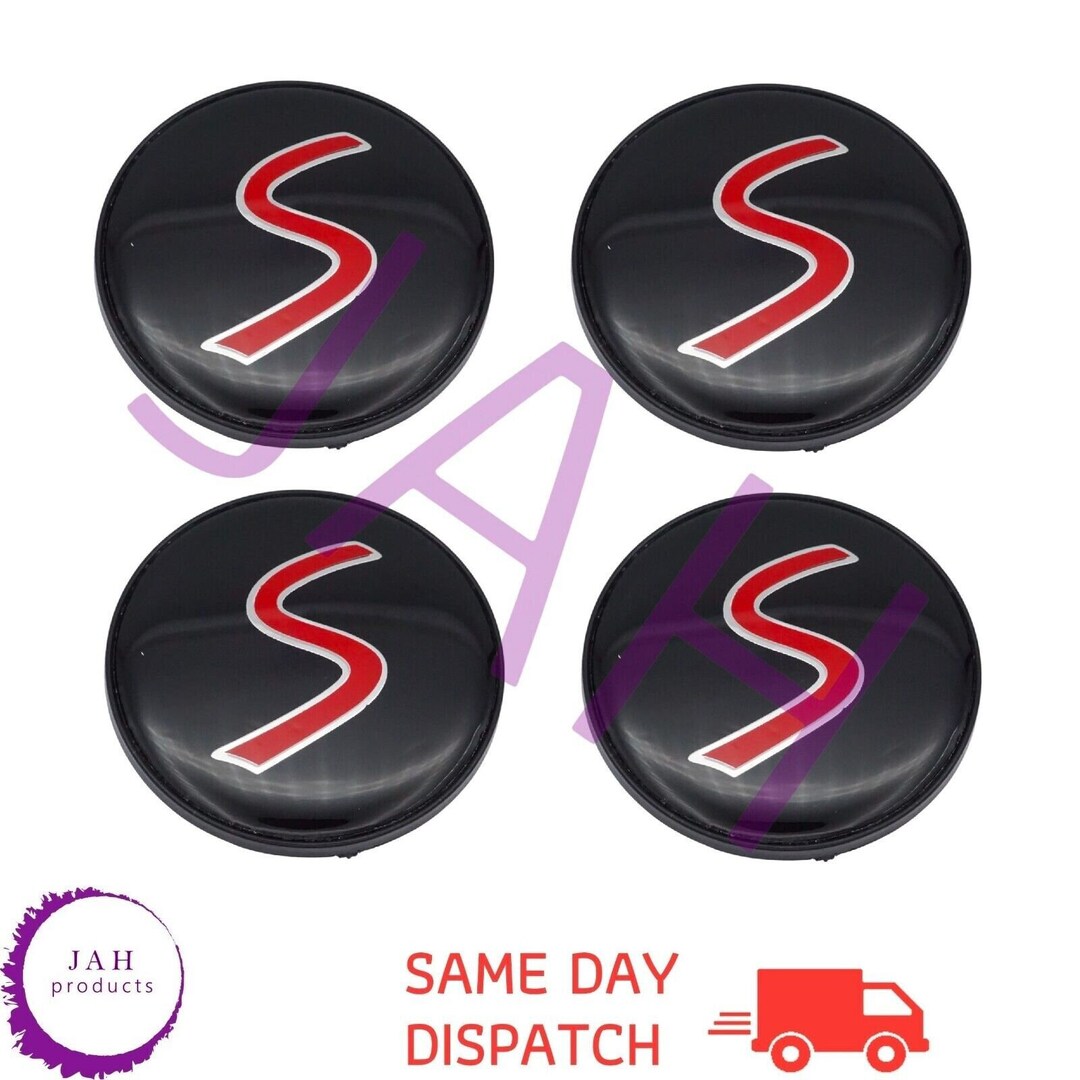 4X Alloy Wheel Hub 54mm S Centre Caps for Mini COOPER R50 R52 R55 R56 ...