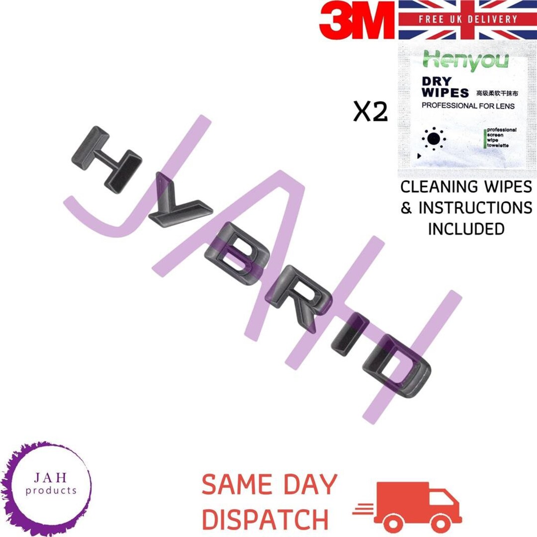 HYBRID Lettering Rear Boot Lid Trunk Badge Emblem for Mercedes - Etsy