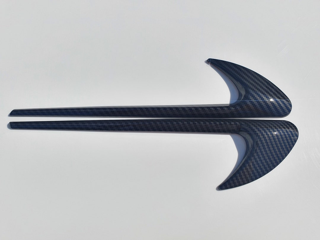 2X Car Side Wing Fender Sticker Emblem for Mercedes Benz C E S Class ...