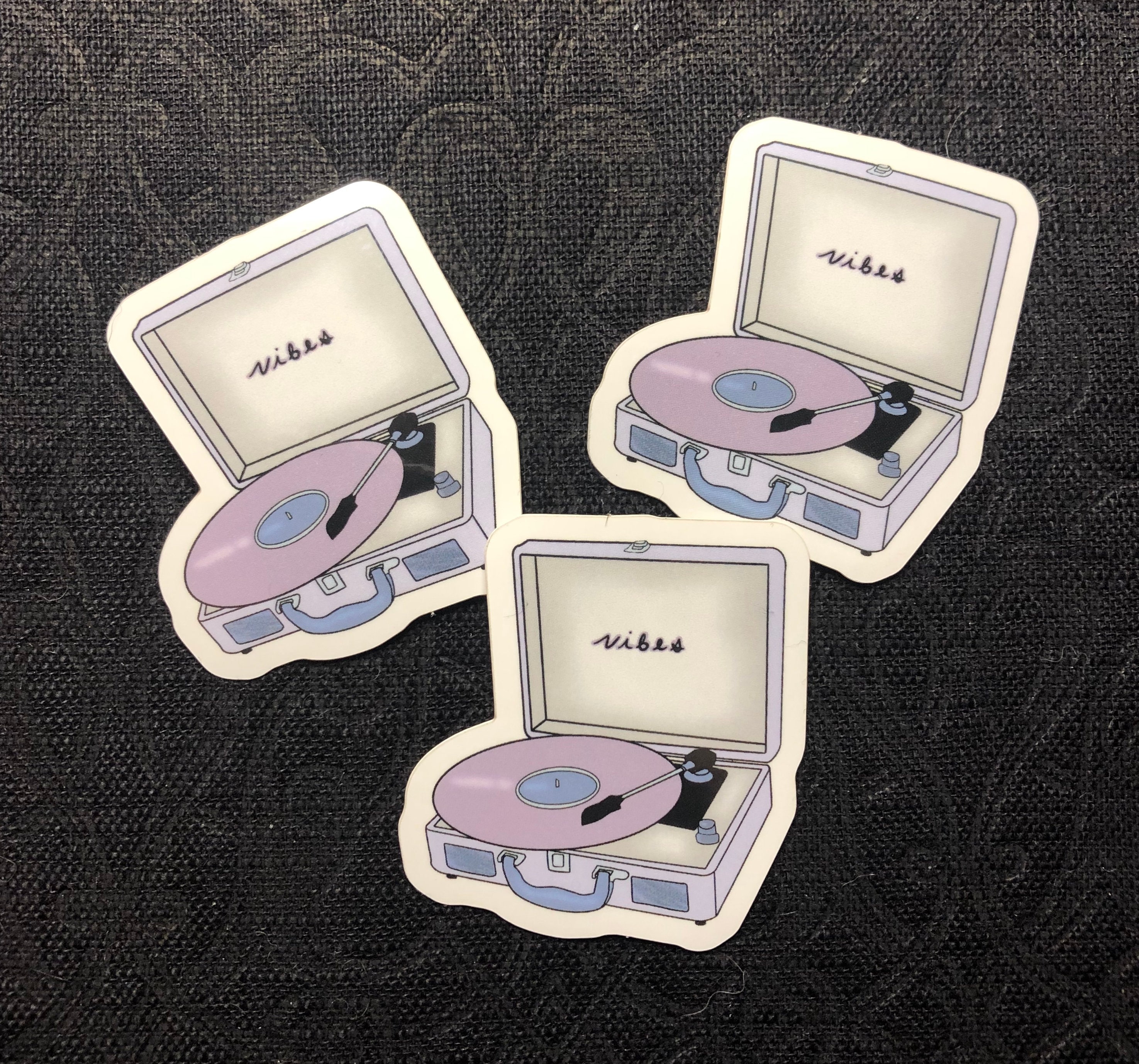 Stickers Record Player Weatherproof - Etsy