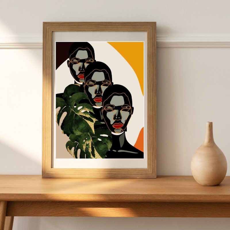 Black Art Prints - Etsy