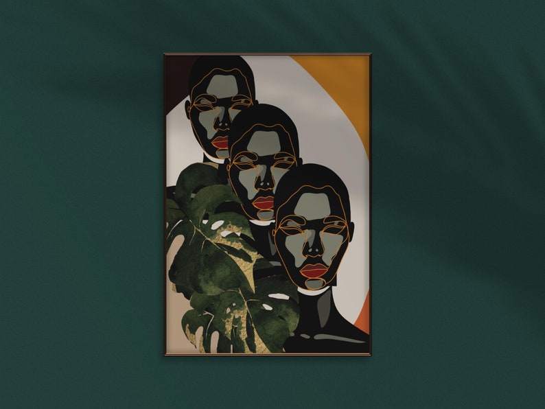 Black Digital Art Print Black Wall Art Instant Downloads - Etsy