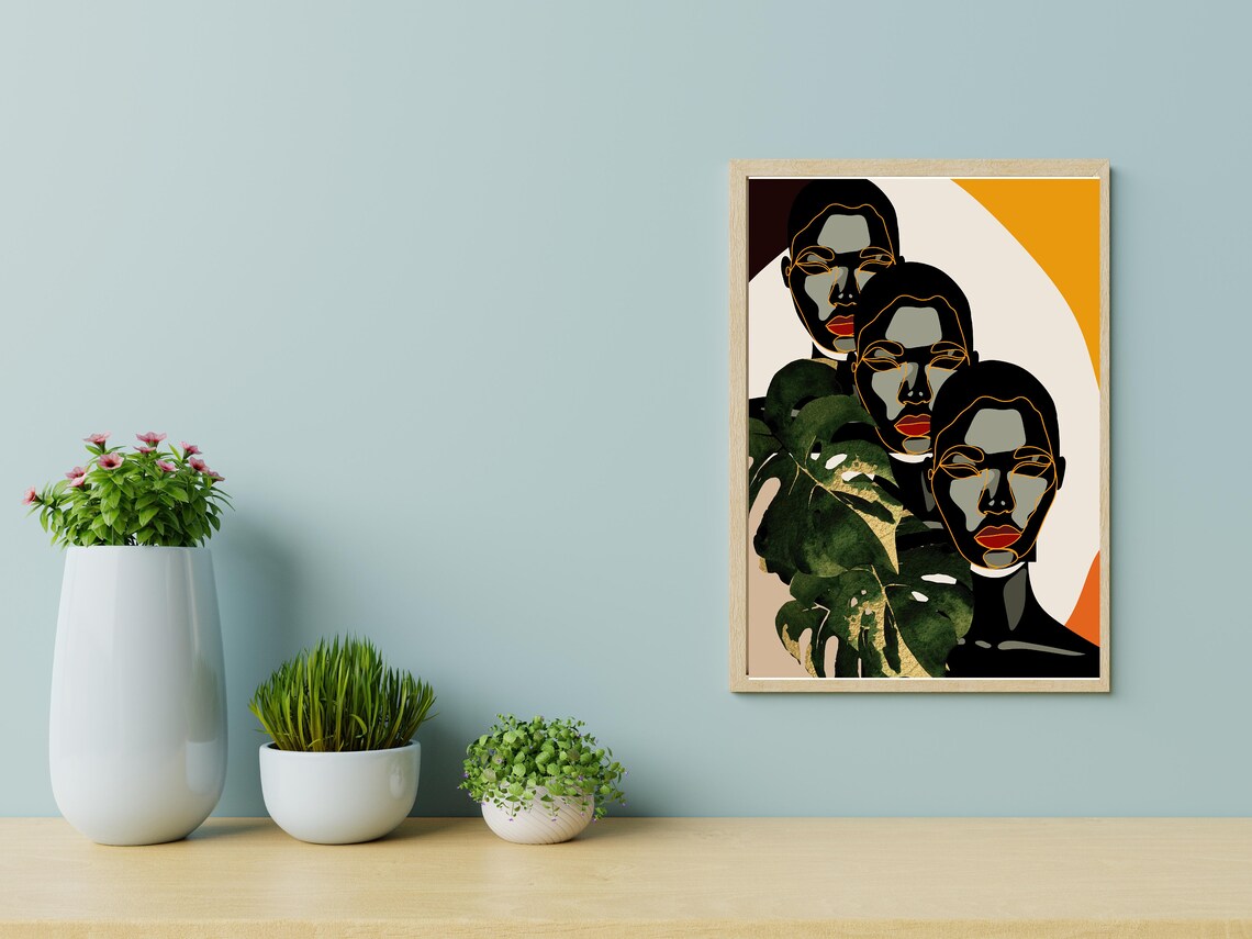 Black Digital Art Print Black Wall Art Instant Downloads - Etsy