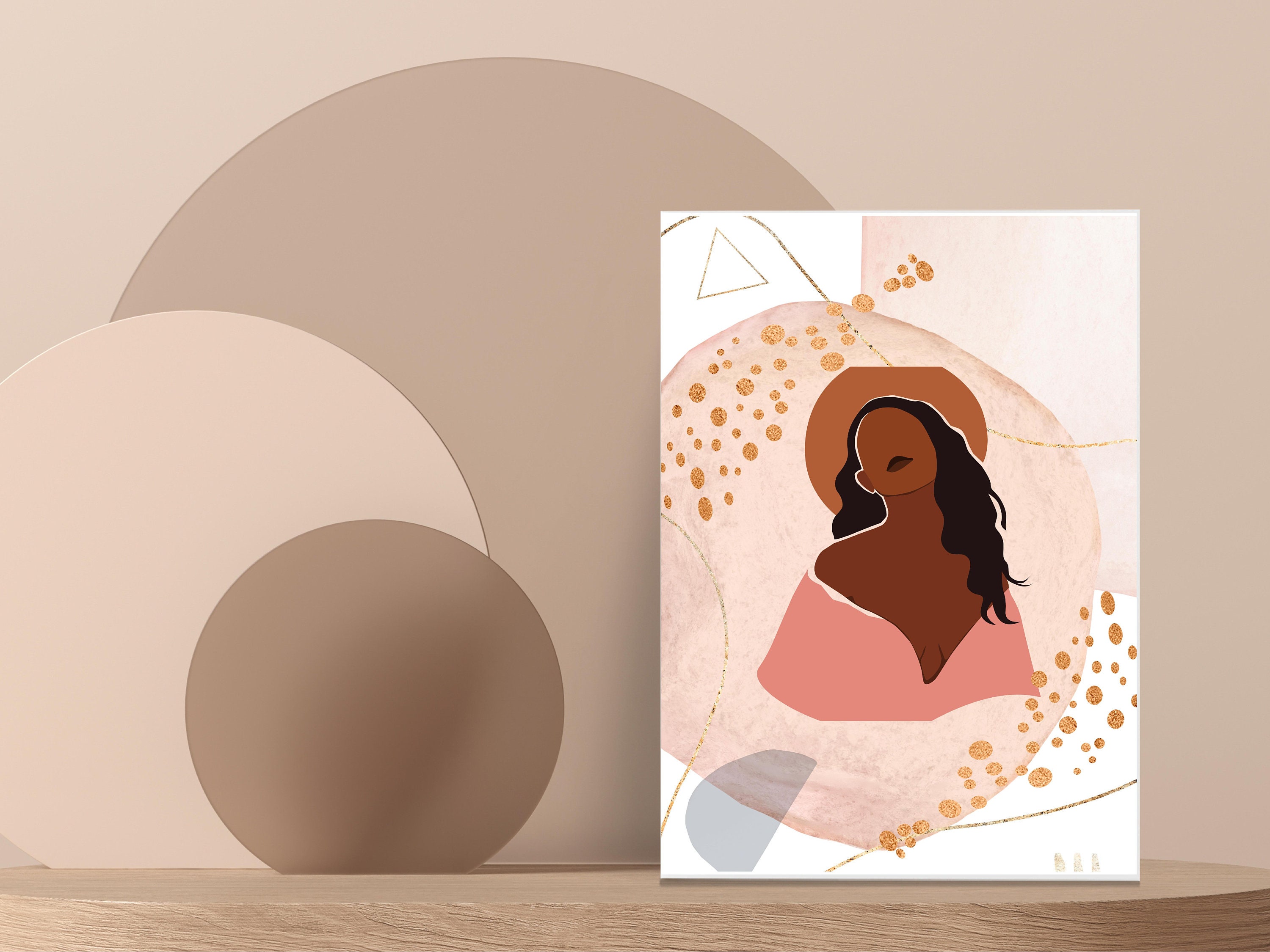 Golden Goddess Digital Printable Instant Download Black - Etsy