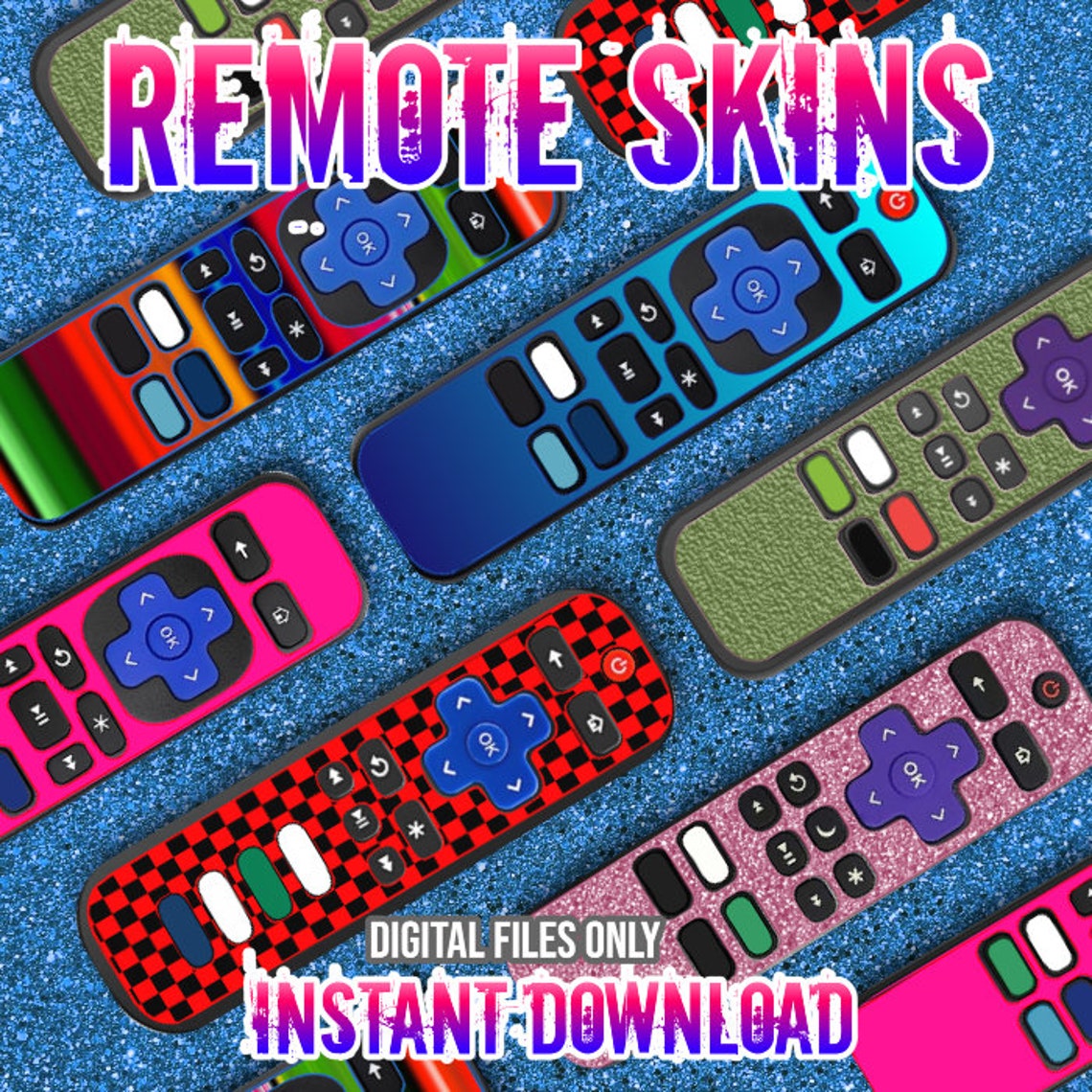 Custom Remote Skins Download, Svg Png & Jpg Custom Remote Sticker ...