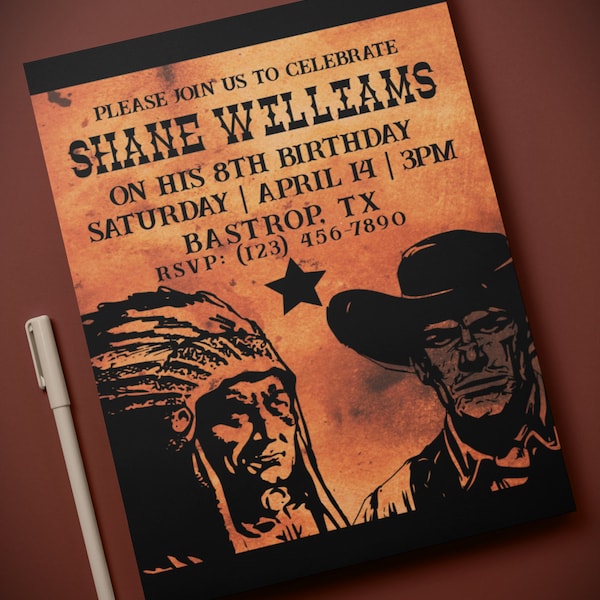 Wild West Party - Etsy