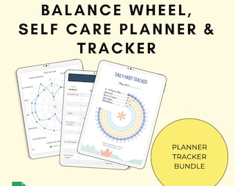 Life Balance Wheel Template Weekly Self Care Planner - Etsy UK