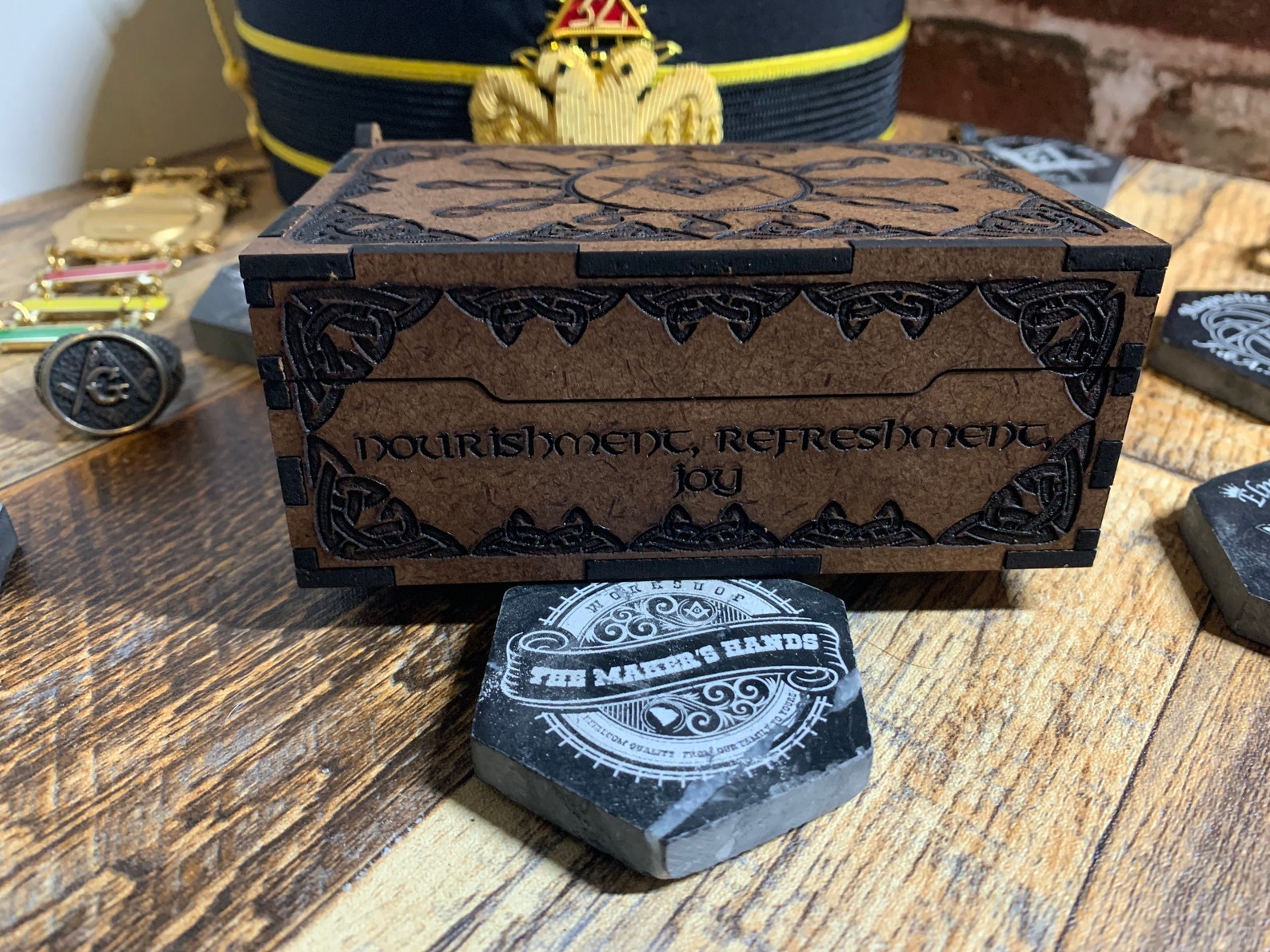 Masonic Wages of a Fellow Craft Gift Set - Perfect for Freemasons - Etsy