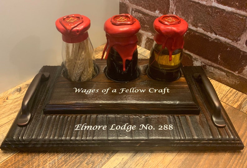 Masonic Wages of a Fellow Craft Display Degree Work Version - Etsy