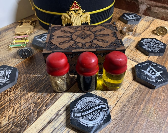 Masonic Wages of a Fellow Craft Gift Set - Perfect for Freemasons - Etsy