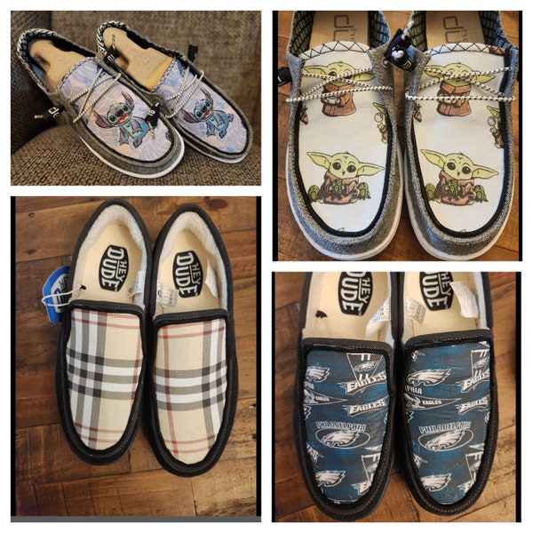 Halloween Custom Hey Dudes - Etsy
