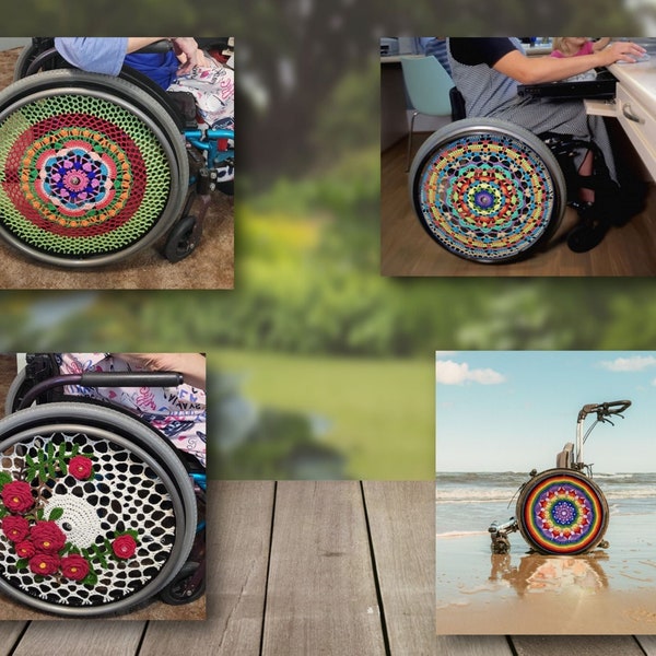 Wheelchair Wheel Decorations - Etsy
