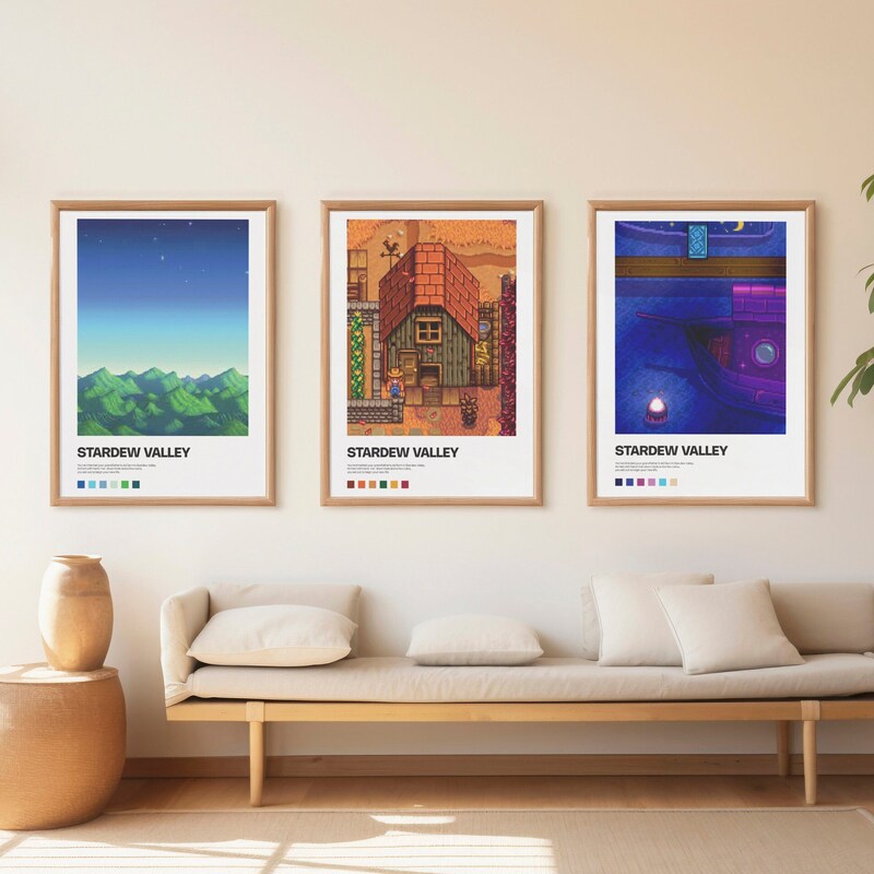 Stardew Valley Poster - Etsy UK