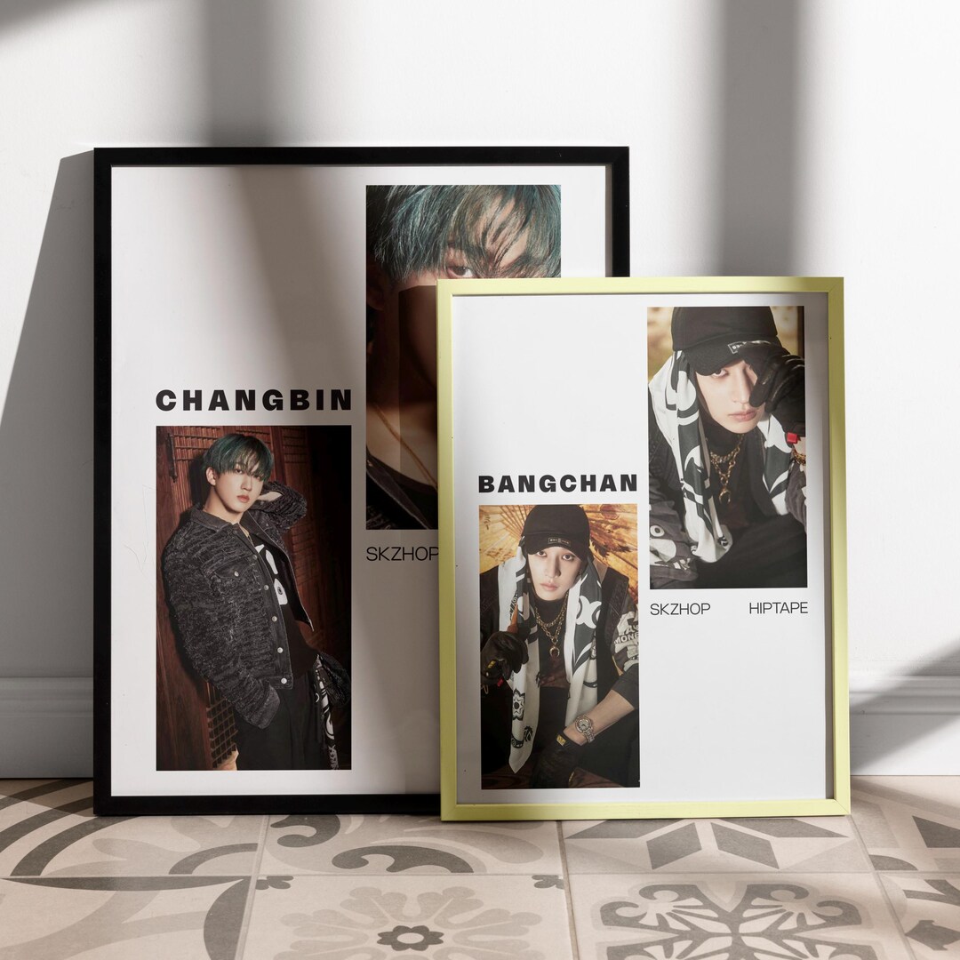 Skzhop Hiptape Poster, Stray Kids Print, A3 Print, A4 Print, A5 Print ...