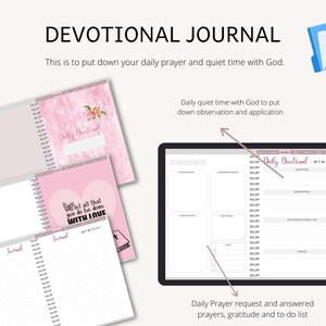 Faith Digital Planner for Goodnote , Digital Prayer Journal, Sermon ...