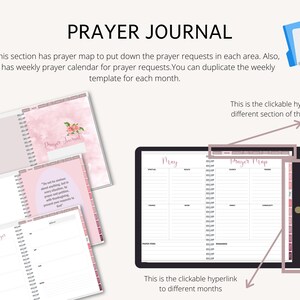 Faith Digital Planner for Goodnote , Digital Prayer Journal, Sermon ...