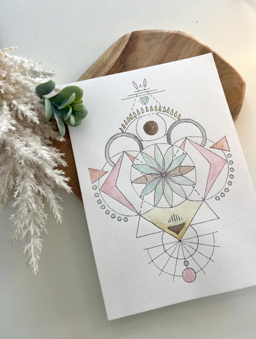 PERSONALIZED, Unique Vibrational Symbol, Energy Painting, Sacred ...