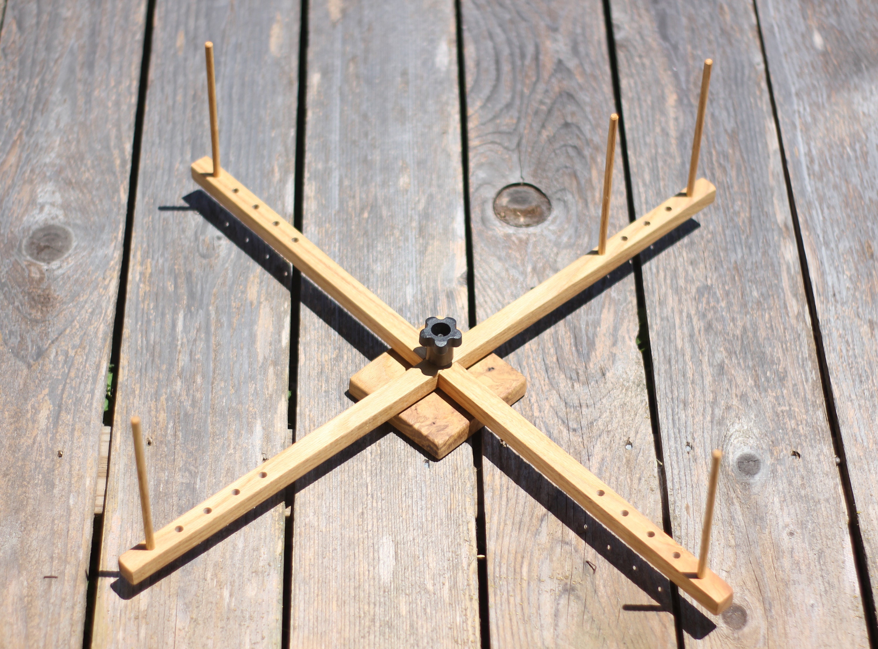 Yarn Swift, Table Top, Made With Local Wood - Etsy