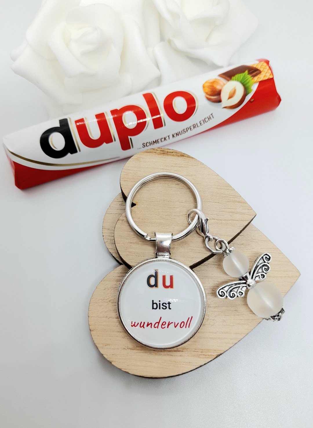 Key Ring You Are Wonderful With Duplo Bar - Etsy