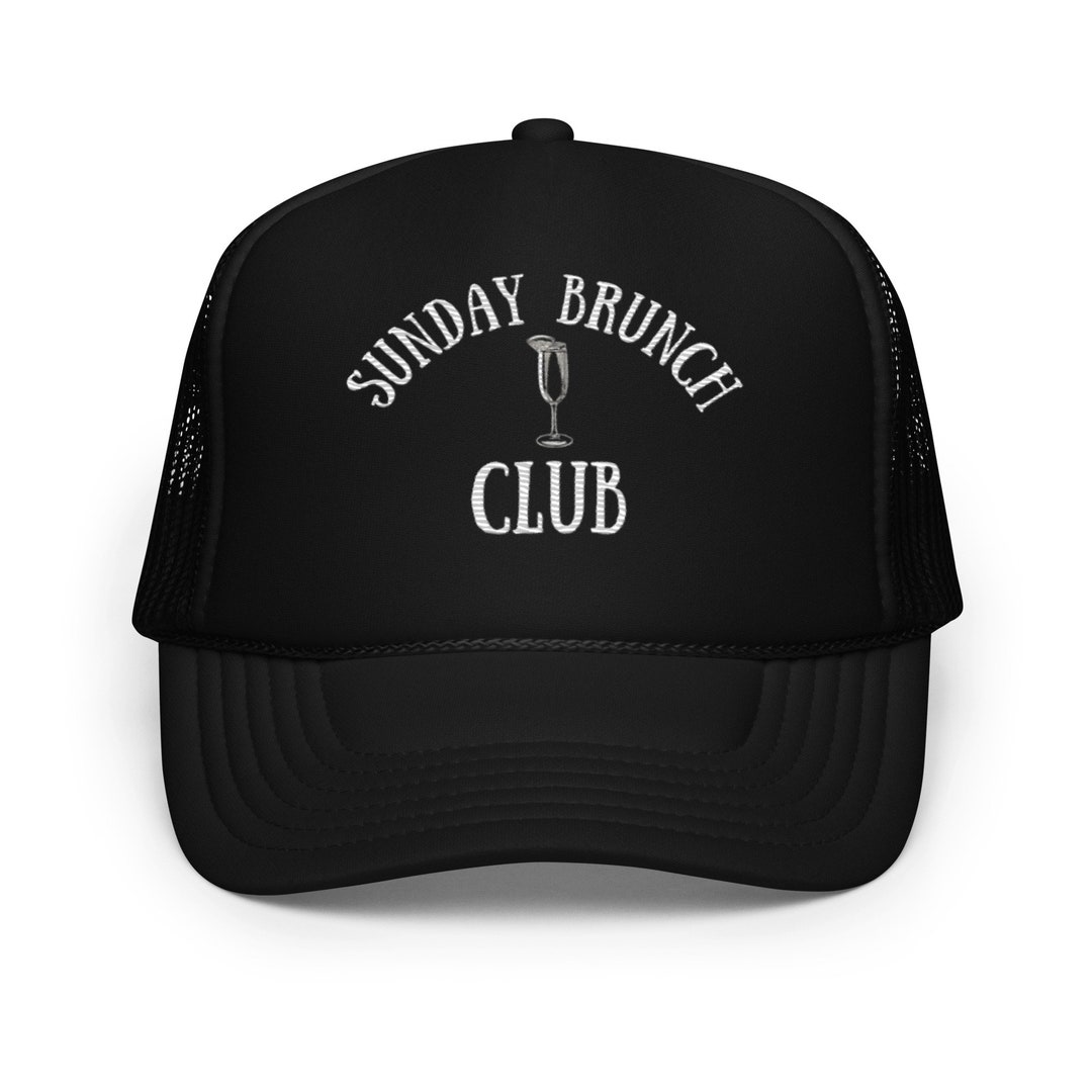 Sunday Brunch Club Adult Foam Trucker Hat - Etsy
