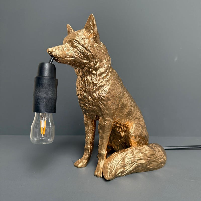 Fox Lamp - Etsy
