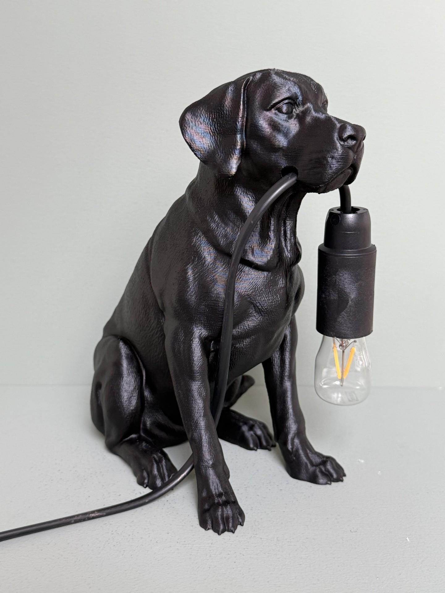 Labrador Table Lamp – Unique Dog Lamp With Mood Lighting – Perfect Gift ...