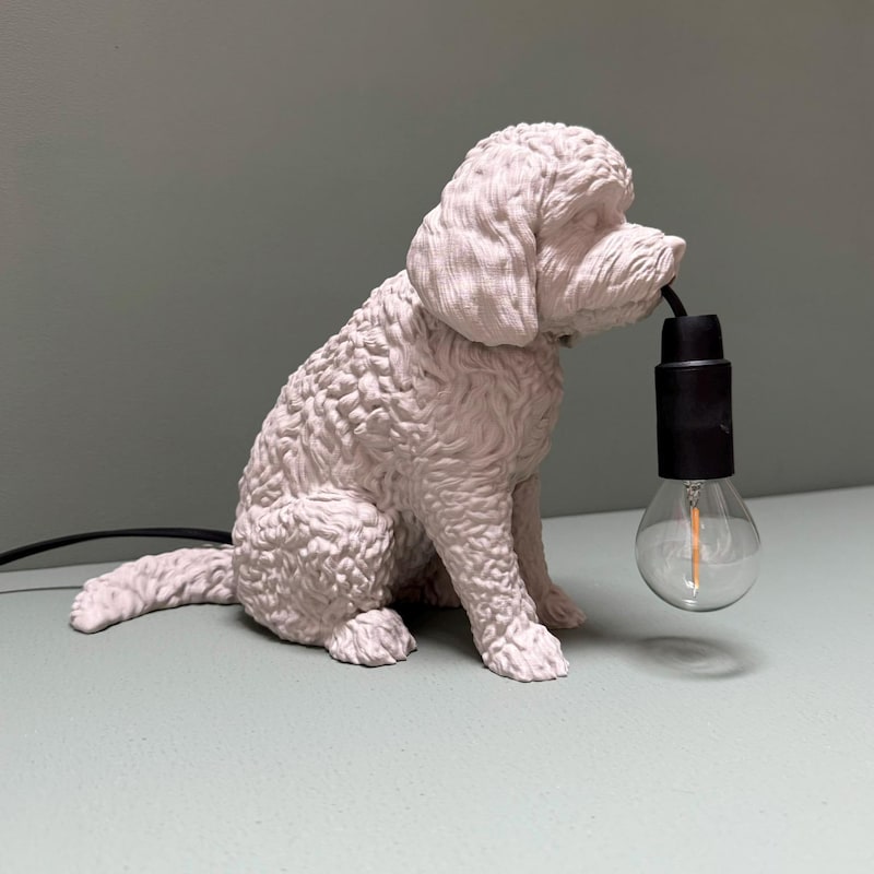 Goldendoodle Lamp - Etsy
