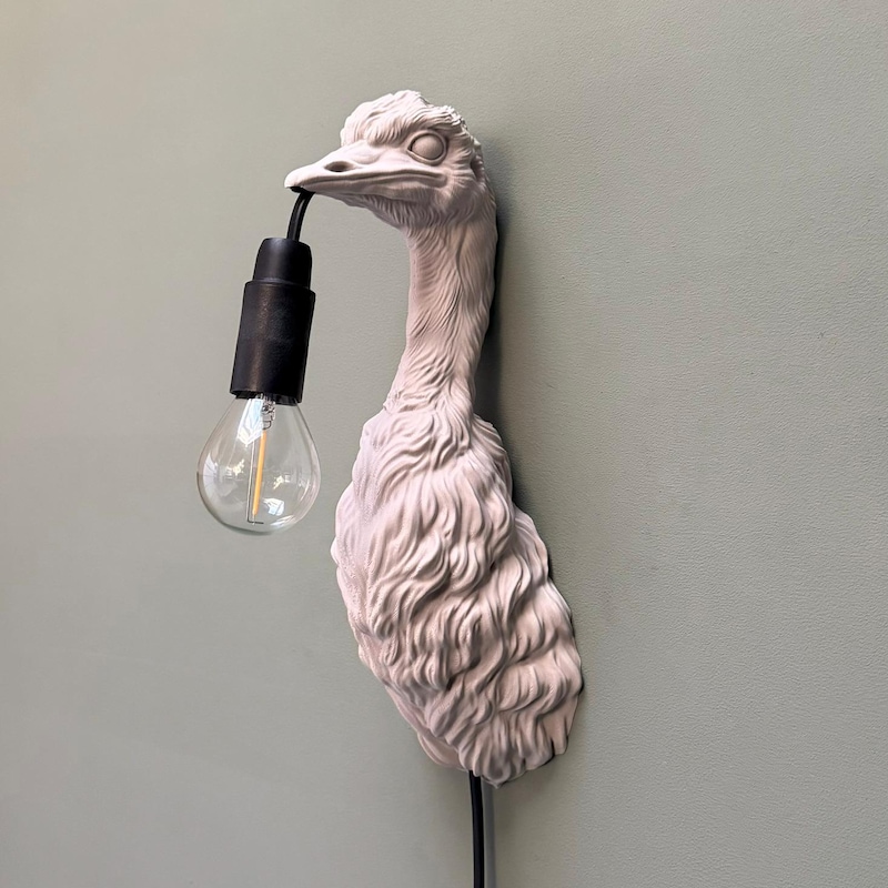 Ostrich Head Light - Etsy
