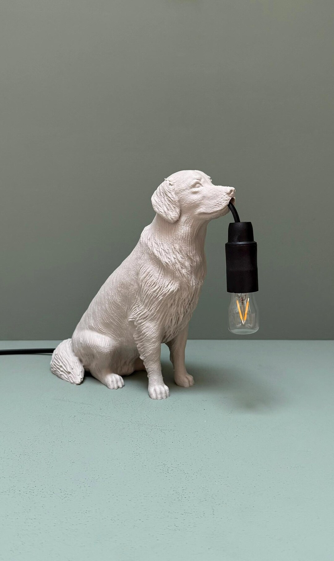 Golden Retriever Lamp - Original Animal Gift - Gift for Dog Lovers ...