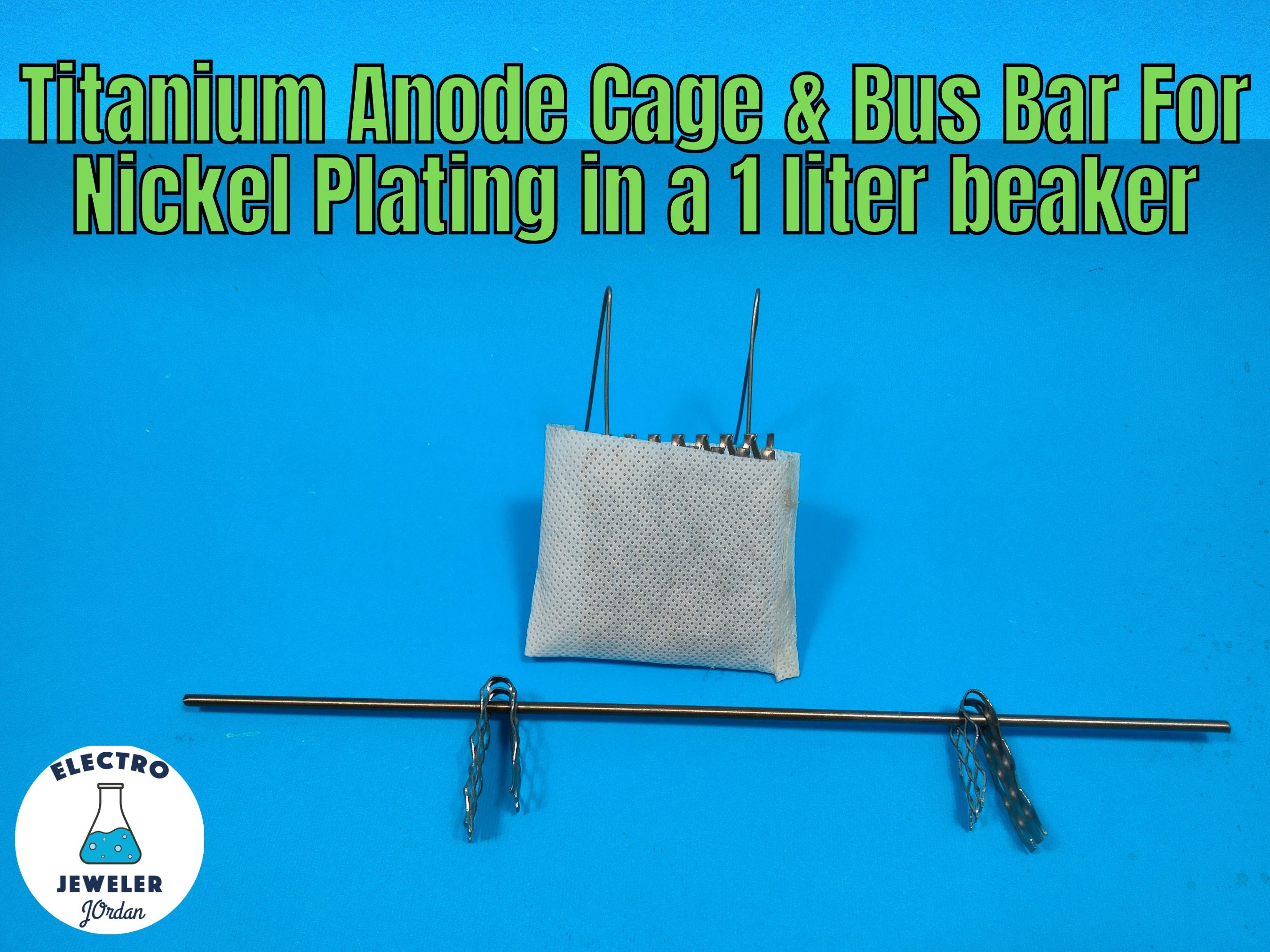 Nickel Plating Mini Anode Cage TITANIUM Made for for Nickel ...