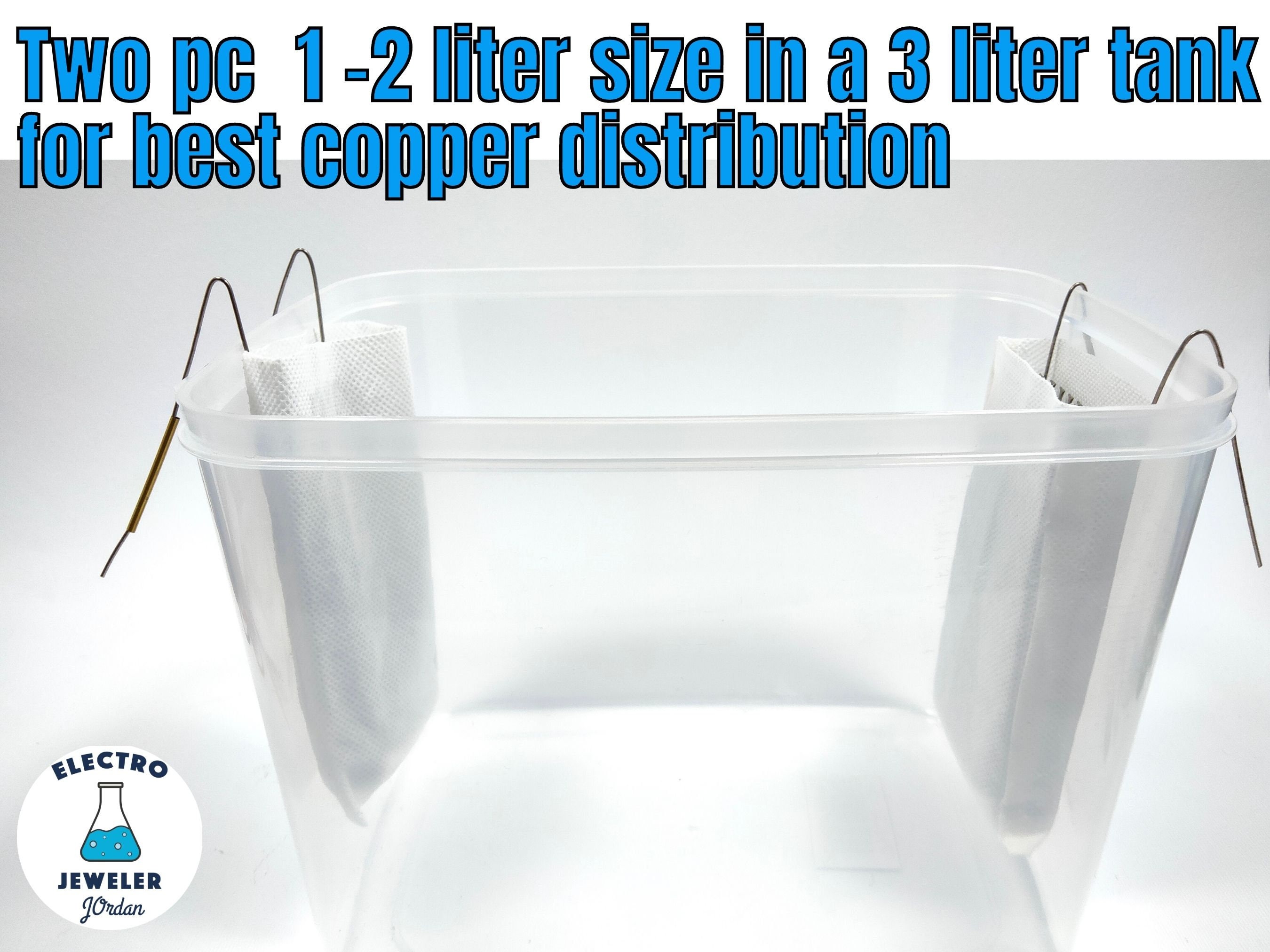 Anode Cage 1-2lt Size Titanium COPPER ELECTROFORM. Instantly - Etsy