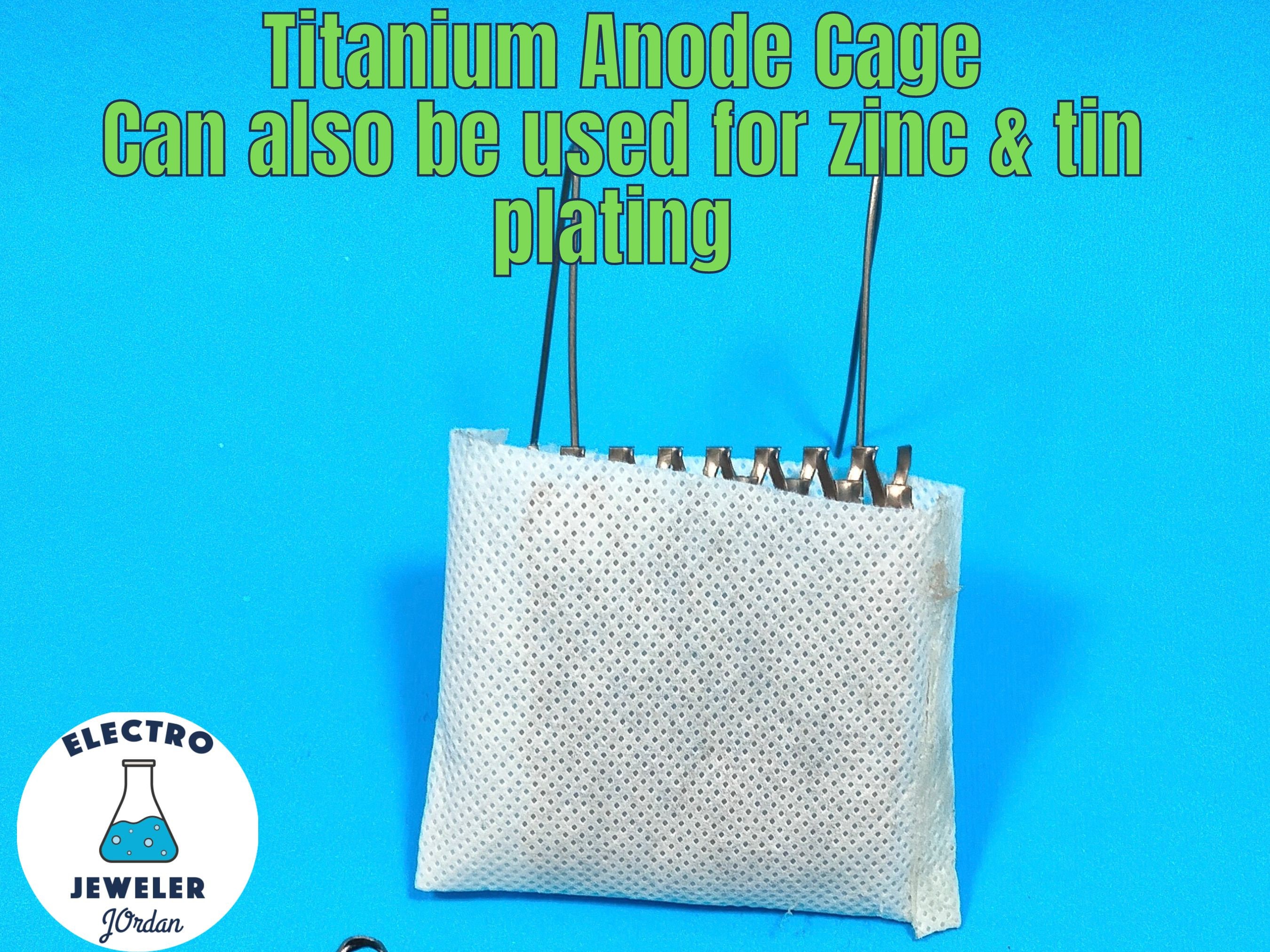 Nickel Plating Mini Anode Cage TITANIUM Made for for Nickel - Etsy