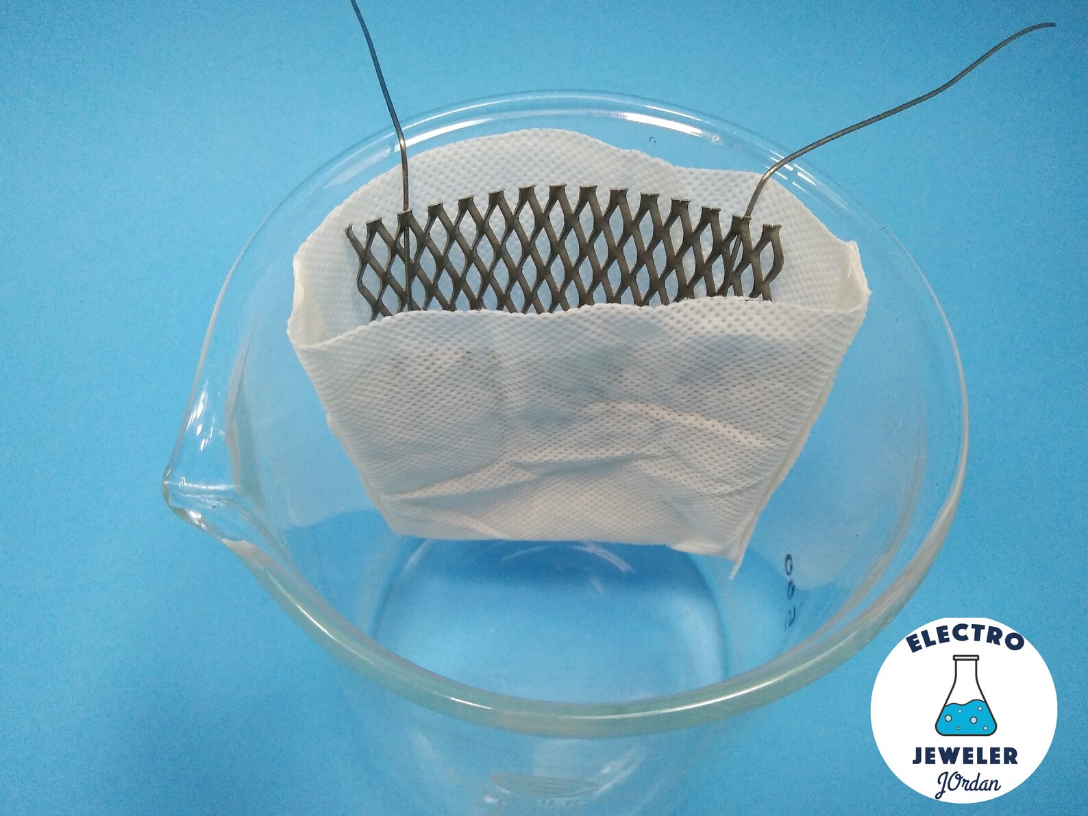 TITANIUM Anode Cage for 1 L Beaker Perfect for Electroform & - Etsy