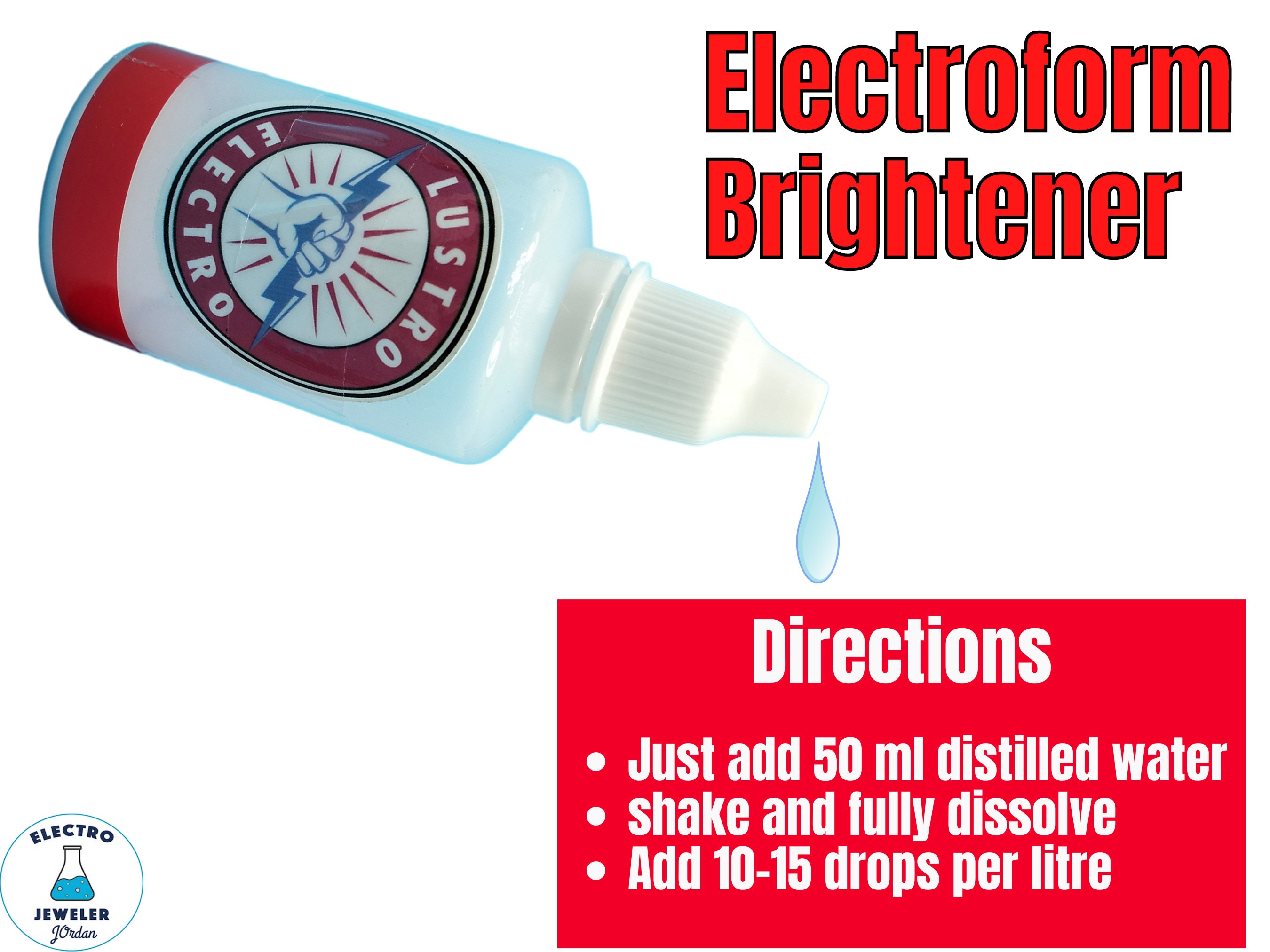 Electroform Brightener Part A / Leveling Agent Part B Special Combo ...