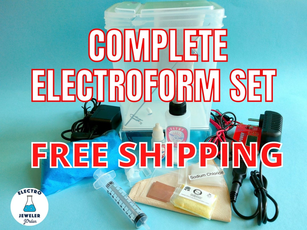 Electroform COMPLETE 1.5 Liter Kit 2A Power Supply & Magnetic - Etsy