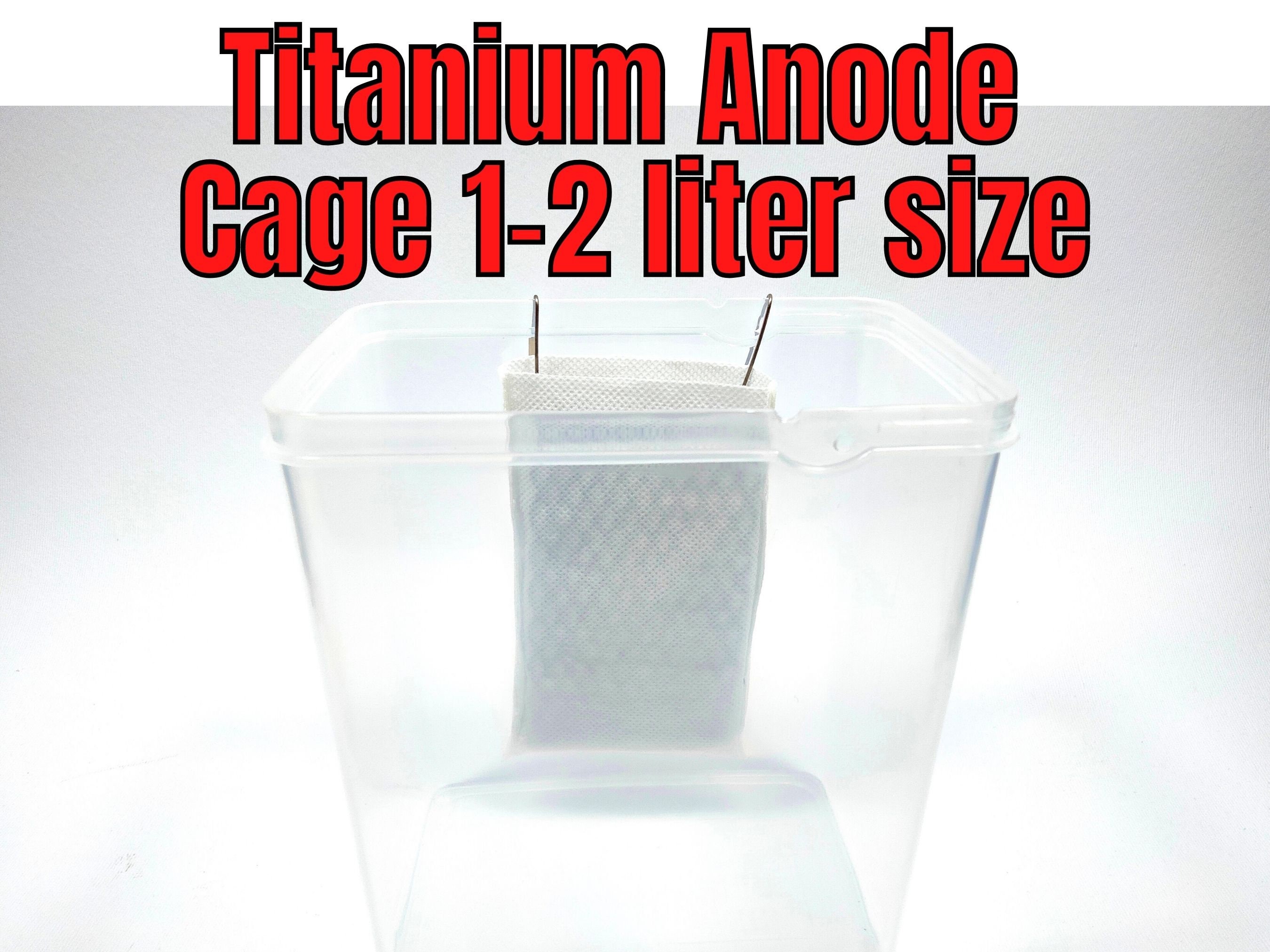 Anode Cage 1-2lt Size Titanium COPPER ELECTROFORM. Instantly - Etsy